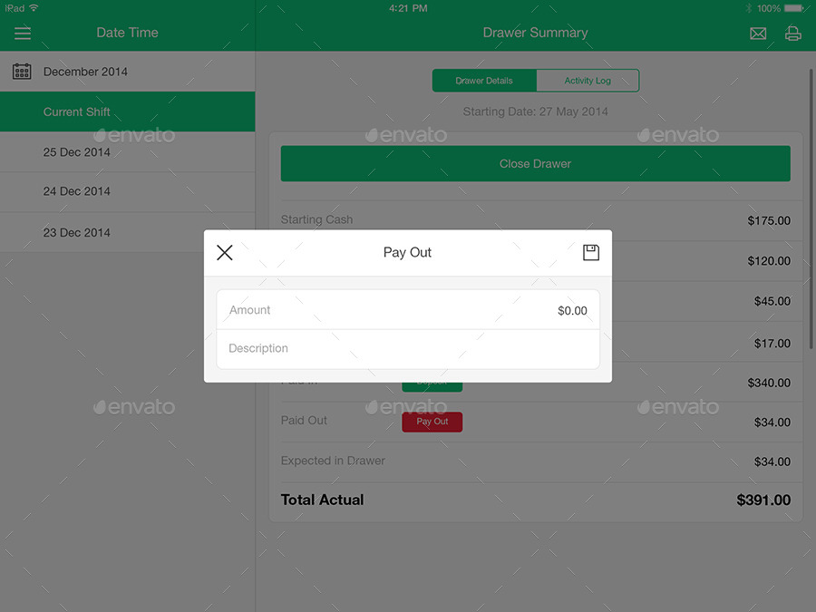 EasyPOS Touch Retails UI Graphic Assets, Web Elements | GraphicRiver